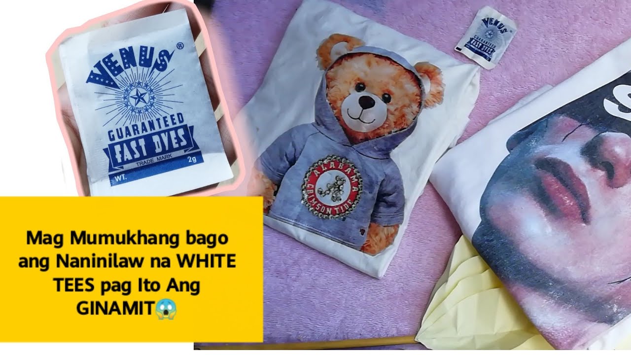 Jobos Dye The Best pang White Tees Sure na sure mag mumukhang bago ...