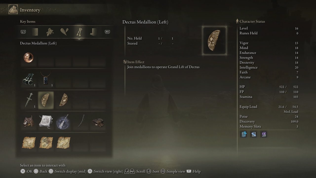 How to get both halves of the Dectus medallion in Elden ring - YouTube