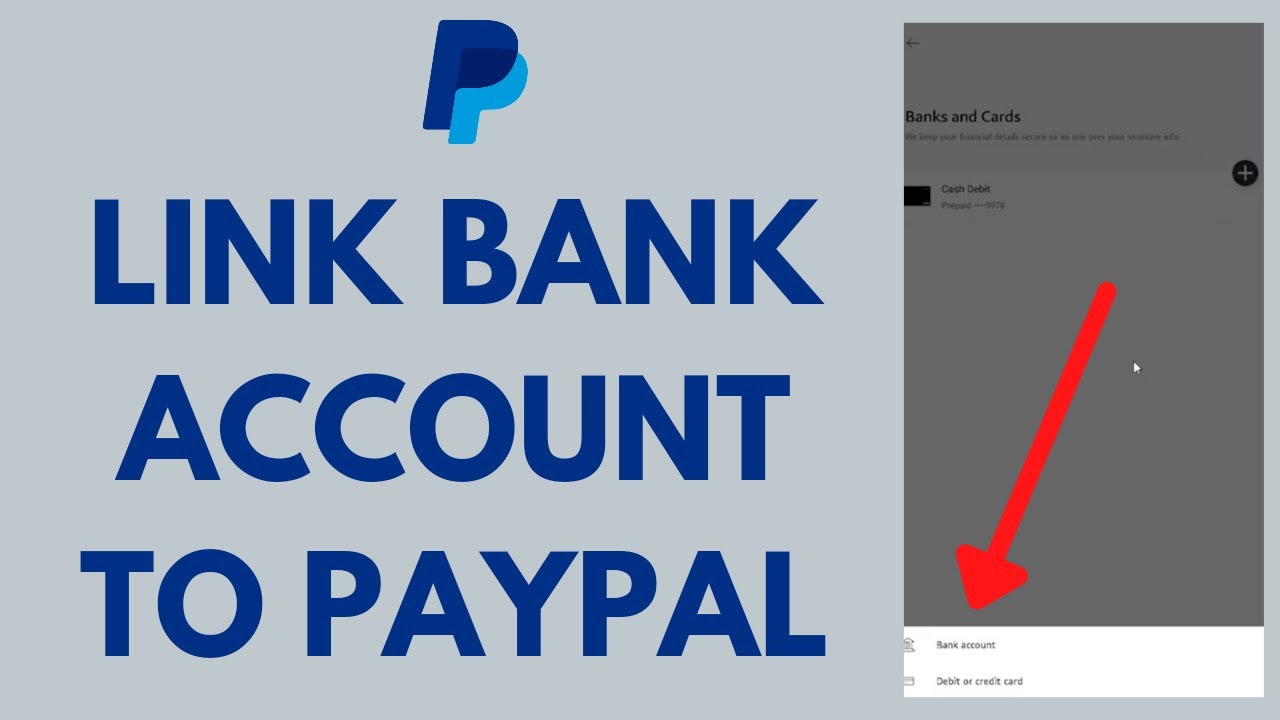 How to Link Bank Account to PayPal (2021) | Link Paypal to Bank Account ...