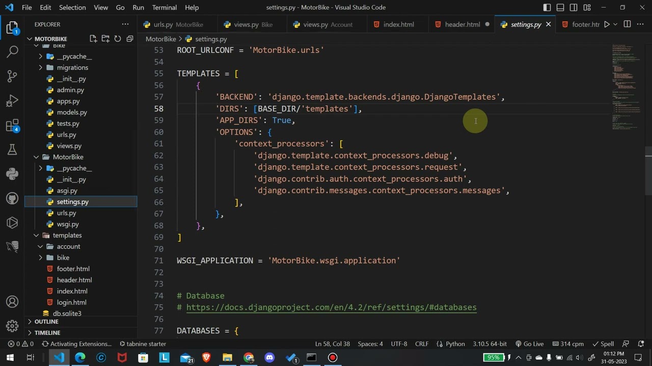 Django MotorBike Project Django Template Tags Extend Block Include Django MotorBike Project Django Template Tags Extend Block Include