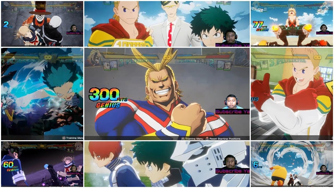 Semua Plus Ultra dan Team Plus Ultra My Hero One's Justice 2 - YouTube
