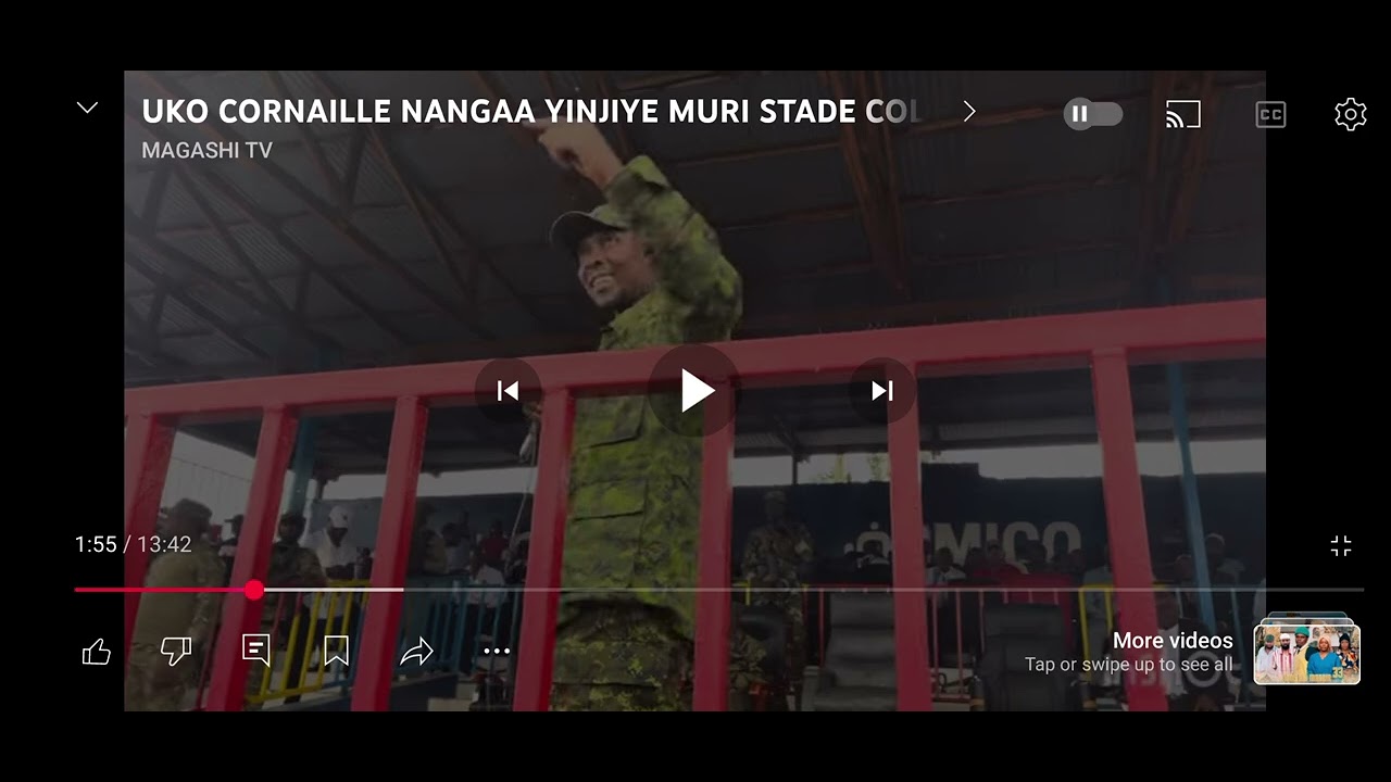 Cornel Nanga 1ére rassamblement a Goma - YouTube