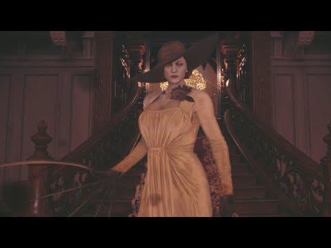 Lady Dimitrescu Steps On a Mine
