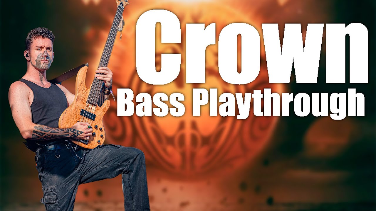 Crown - Alien Weaponry | Bass Playthrough | - YouTube