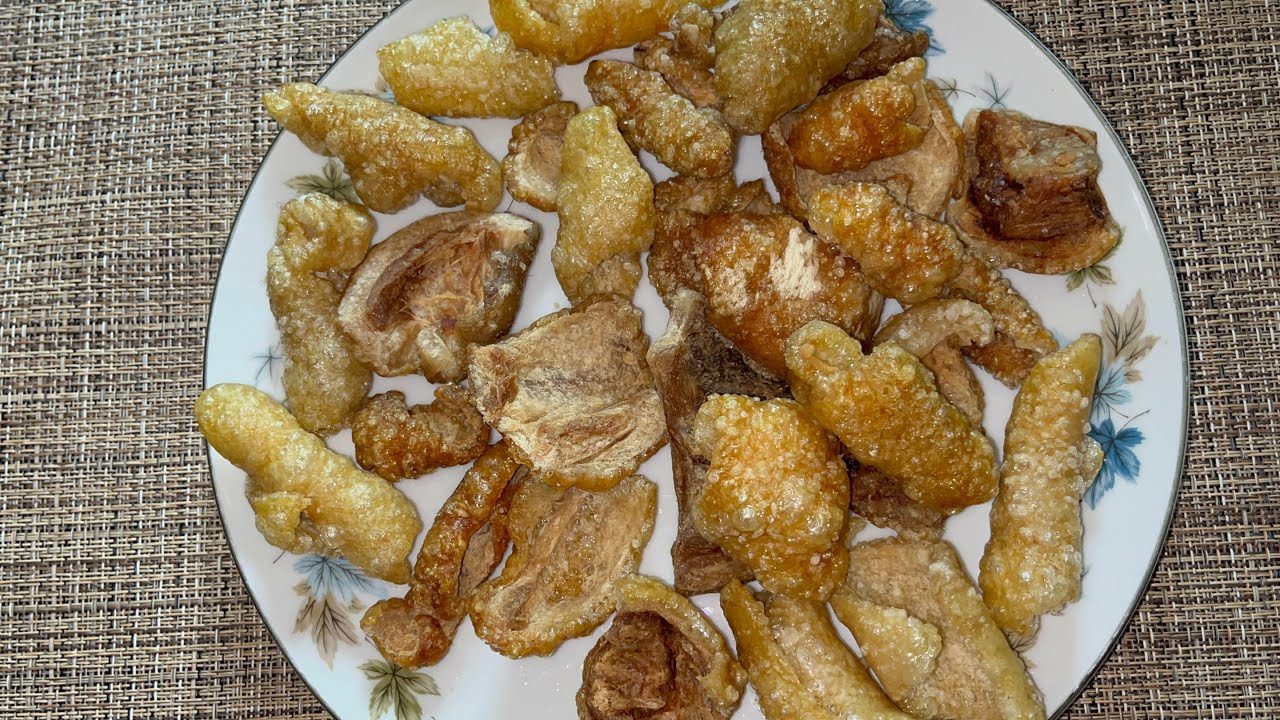 How To Fry Delicious Pork Skin / Como Freír Deliciosos Cueritos De ...