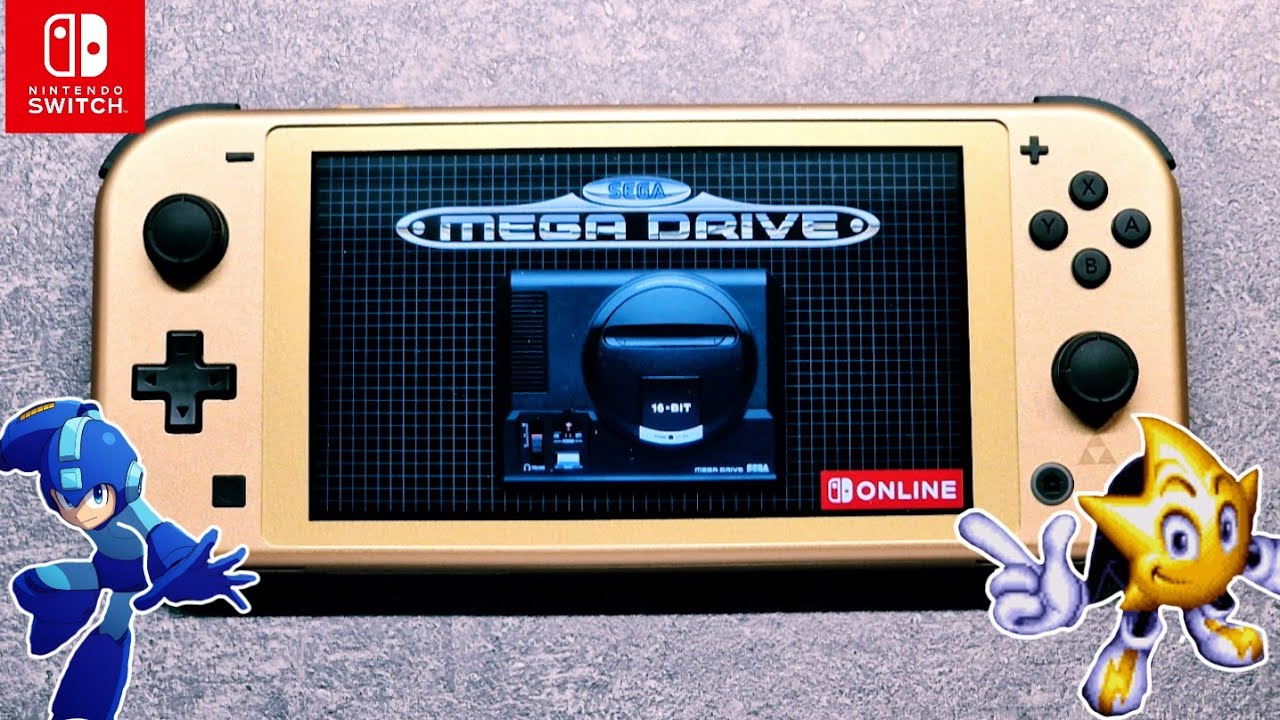 SEGA Mega Drive Online Nintendo Switch Lite Gameplay - YouTube