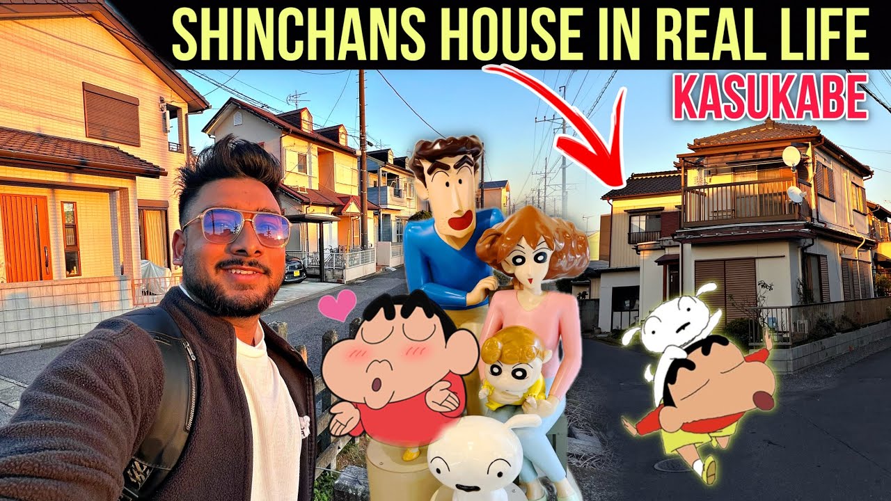 Visiting Shinchan’s House in Real | Kasukabe village in Japan | Indian ...