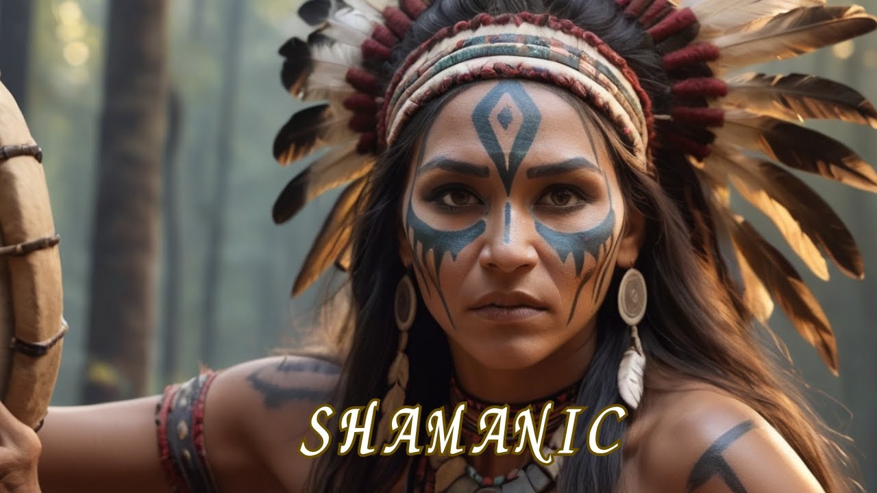 Shamanic| Shamanic Drum🍂spriritual tribal music ＆ Rainforest Ambience🍃🌲 ...