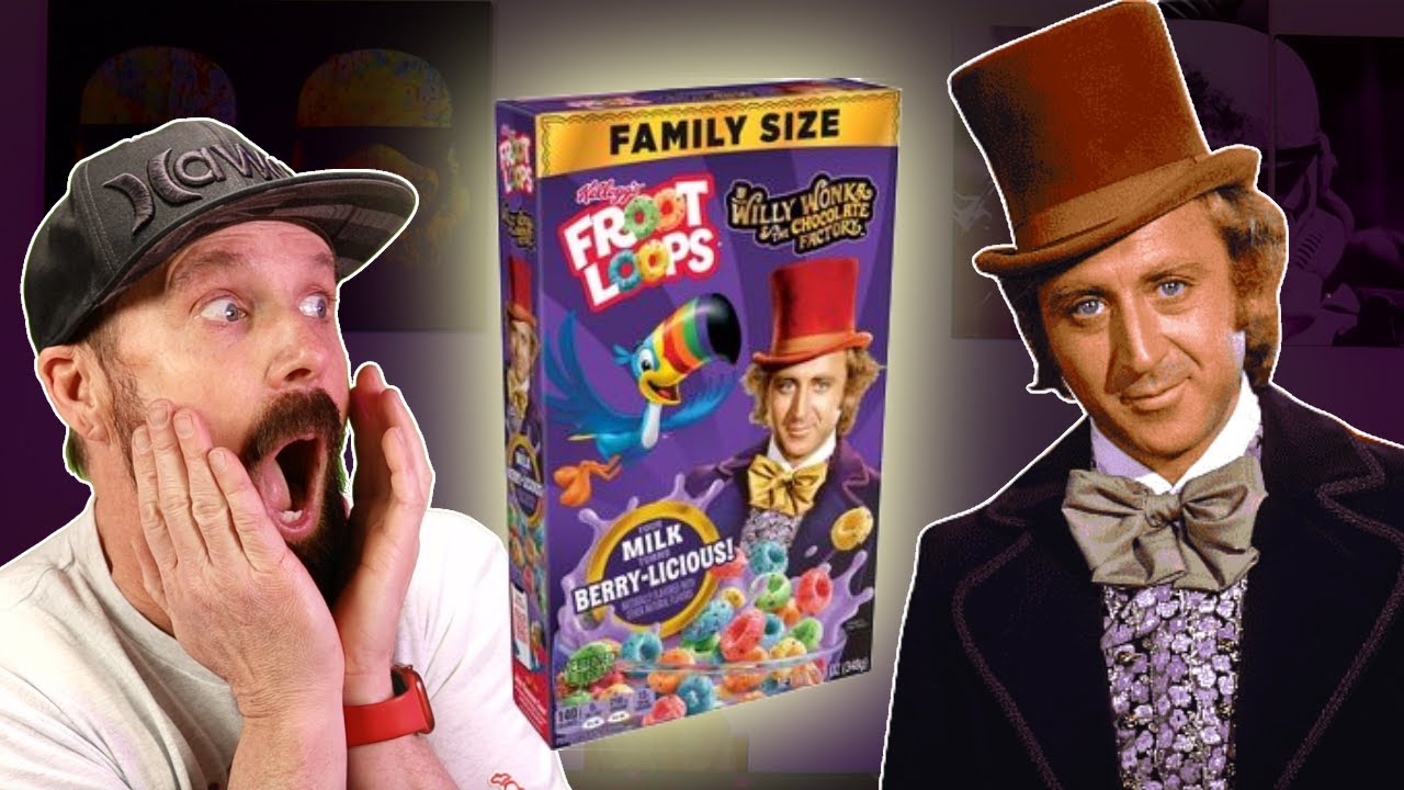 Fruit Loops with Wonka Magic Milk - Willy Wonka & The Chocolate Factory ...