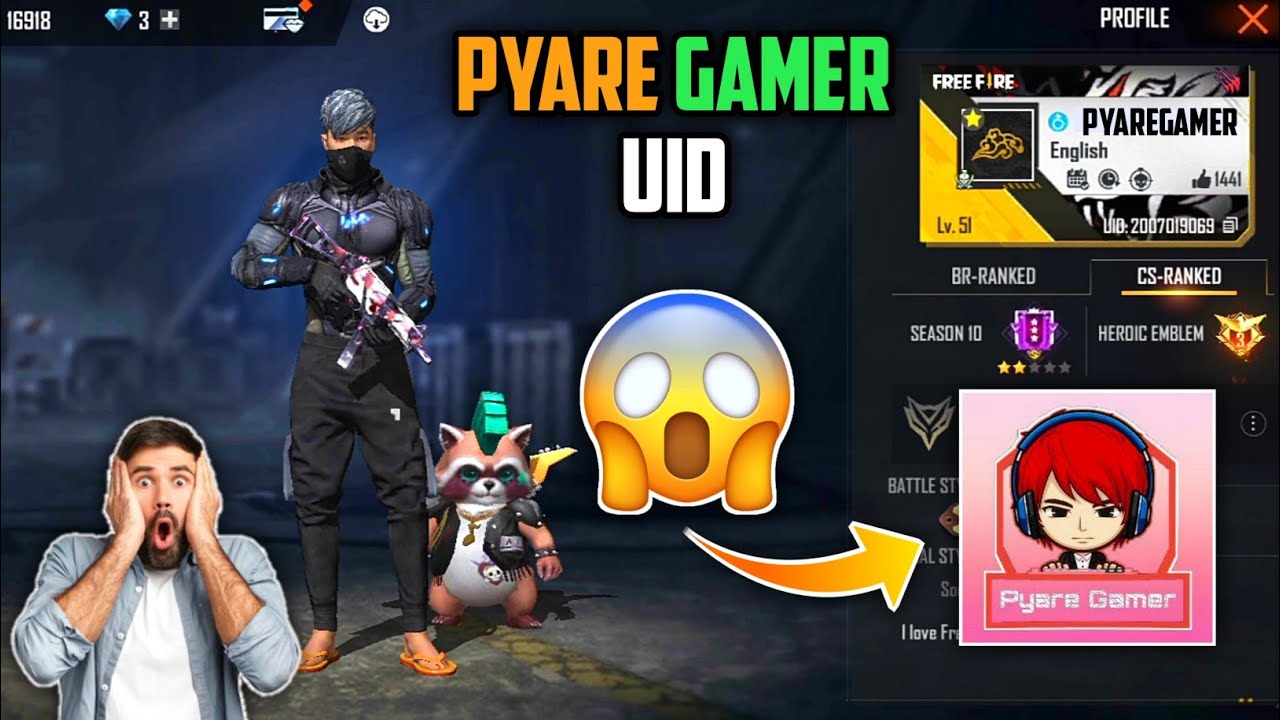 Pyare Gamer UID In Free Fire | Pyare Gamer ID In Free Fire | Pyare ...