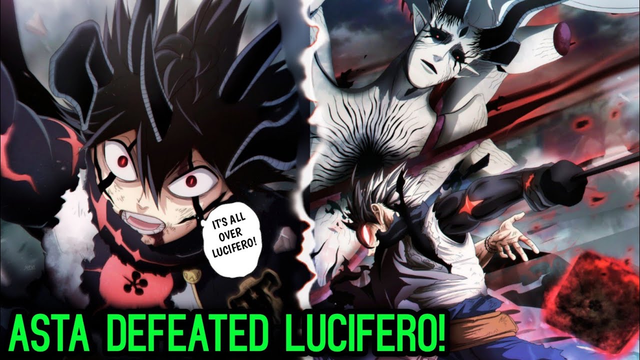Asta Defeated LUCIFERO! And Become The "DEMON GOD" | Black Clover ...