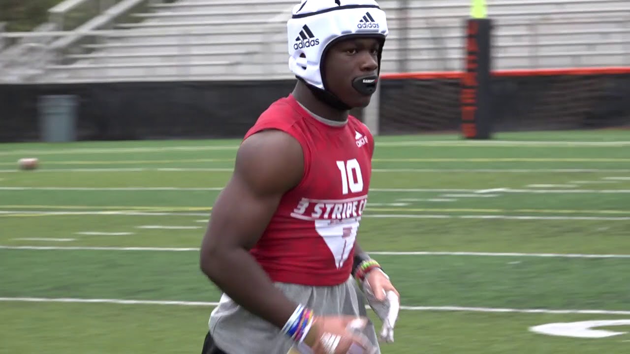 Sam Reynolds Highlights #10 Rivals Camp Series Mobile 2018 - YouTube