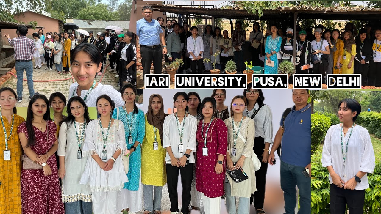 2nd days of tour | IARI | New Delhi | Pusa, | - YouTube