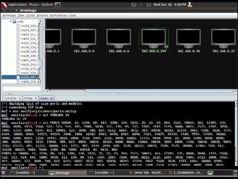Ataque a IIS usando Exploit ms08_067_netapi Armitage - YouTube