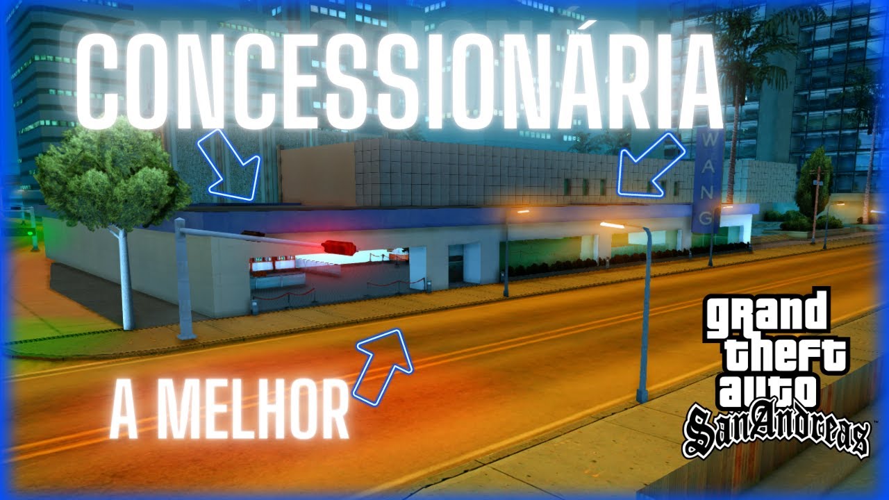 MTA:SAN RP - MAPA DA MELHOR CONCESSIONARIA MODERNA, IGUAL DO FIVEM ...