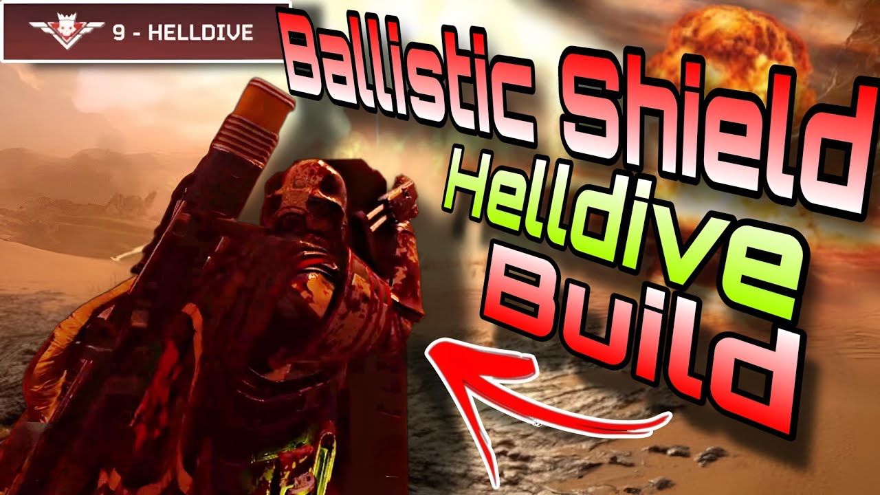 Helldivers 2 - Ballistic Shield Helldive Build! Dieses Build hat mich überrascht! Build Guide ...