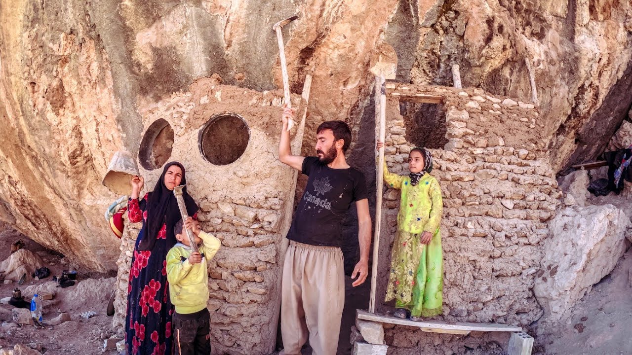 The Nomadic Life: Building a Home in a Cave | A Captivating Documentary ...