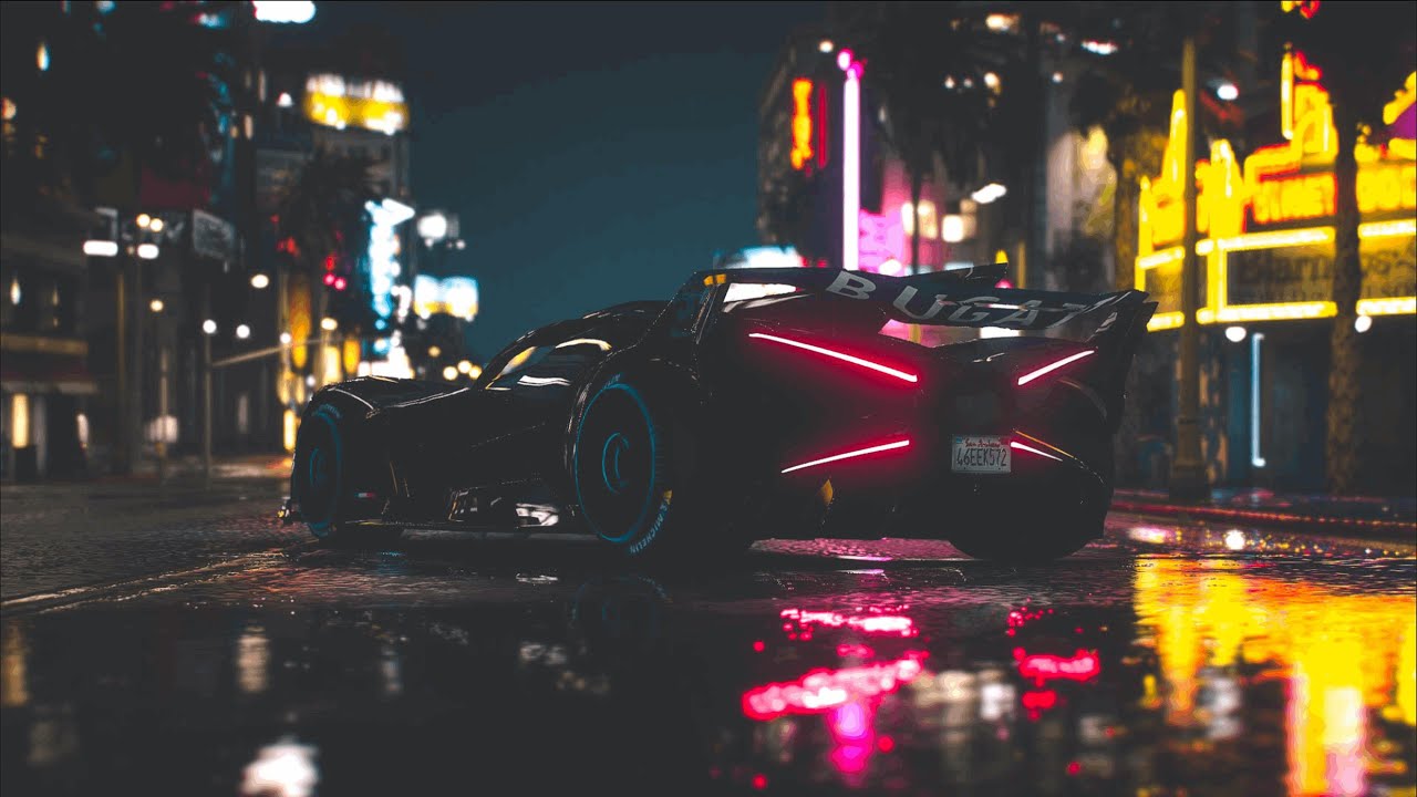 Gta 5 Fivem 4k 2020 Bugatti Bolide the new batmobile 2021 oi3 night ...