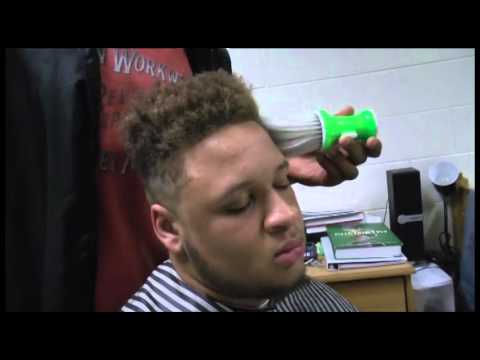 Spartan echo tv tristan butler Dwight bland barber project - YouTube