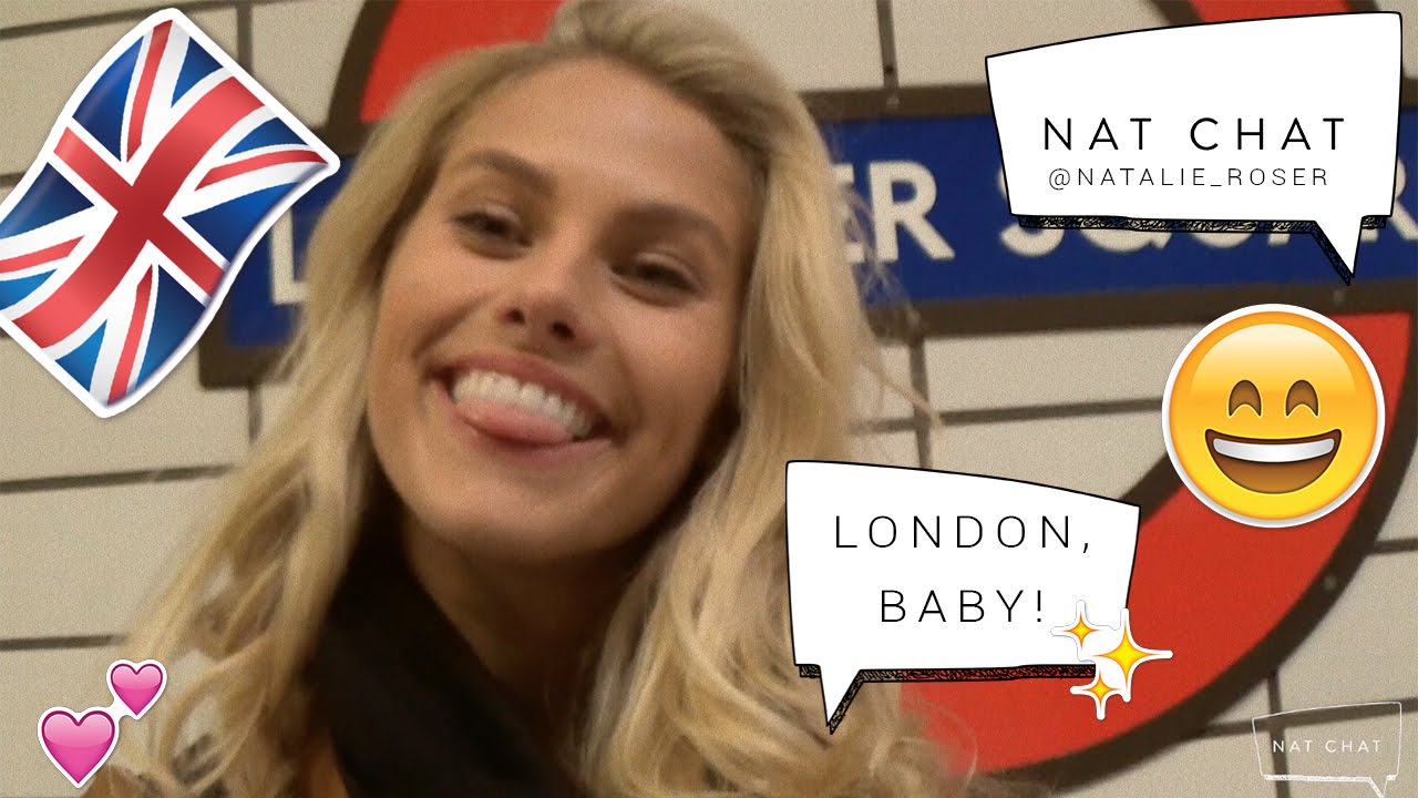 NatChat goes to London | Meet my new modelling agency - YouTube