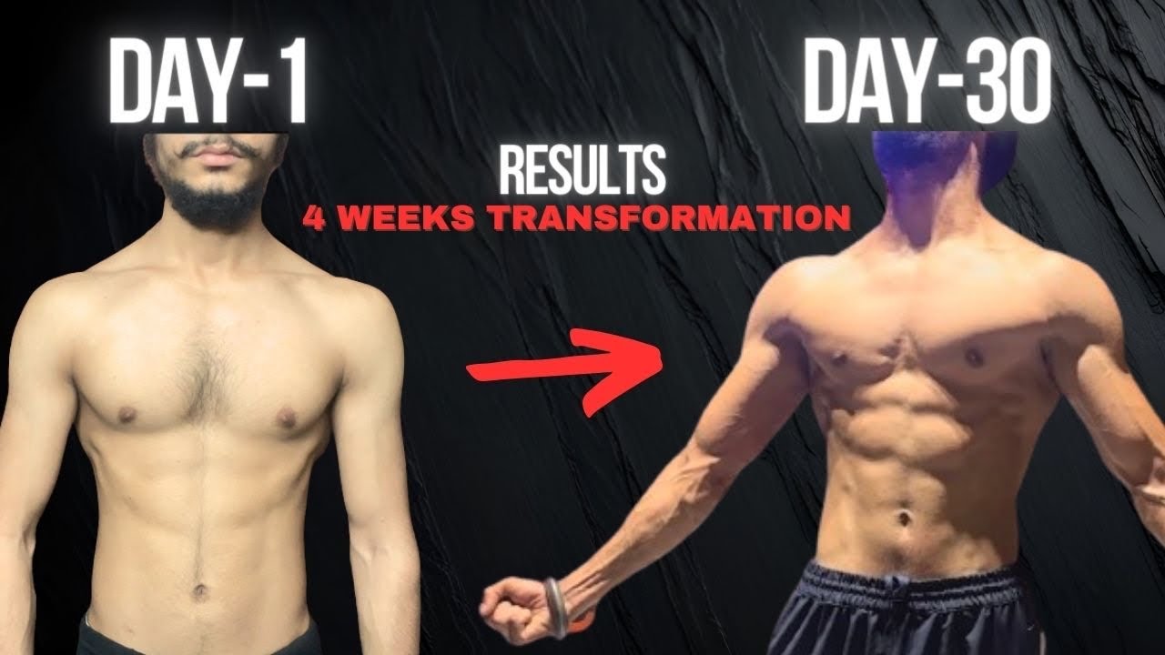 4 WEEKS TRANSFORMATION RESULTS | URBAN GAGAN - YouTube