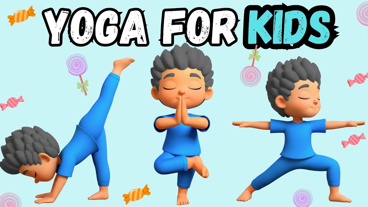 Breathing exercises for kids | Kids yoga for flexibility - YouTube
