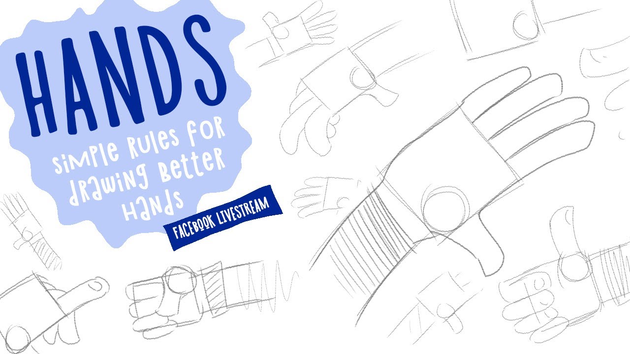 How To Draw Hands - Simple Rules For Drawing Better Hands - YouTube
