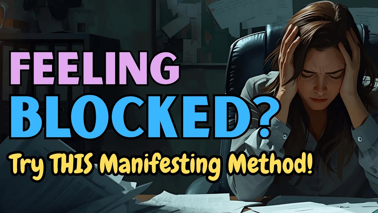 Are You Feeling Blocked? Try This Easy Method! - YouTube