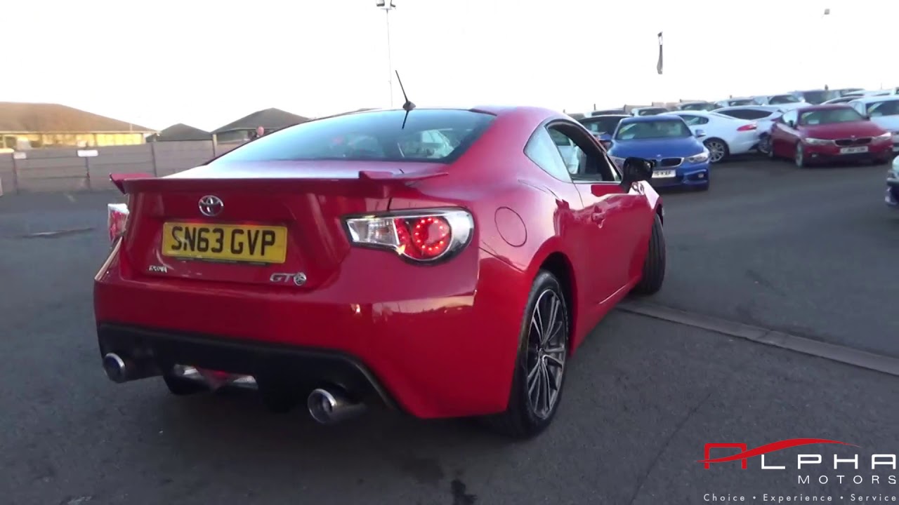 TOYOTA GT86 2013 RED - YouTube