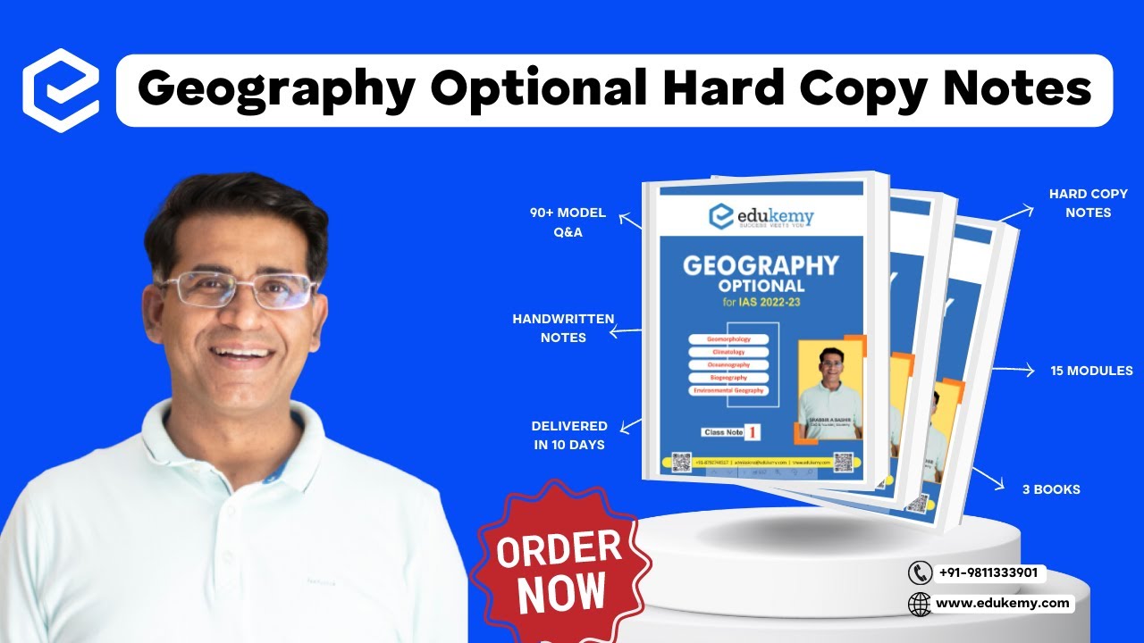 Geography Optional Hard Copy Notes by Shabbir A Bashir | Preparation ...