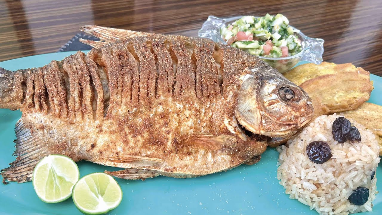 Como hacer Cachama frita, tostada por fuera y jugosa por dentro - Clau ...