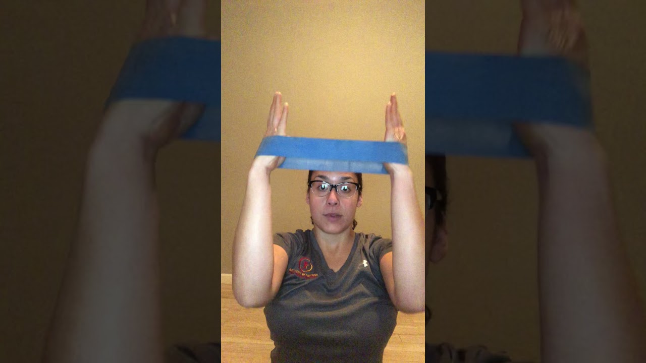 Touchdown with band | Artistry in Motion Physical Therapy and Wellness ...