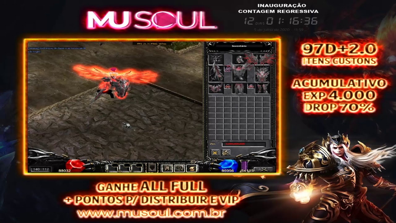 MU Soul 97D+2.0 Customs - Promoção ALL Inferos - YouTube
