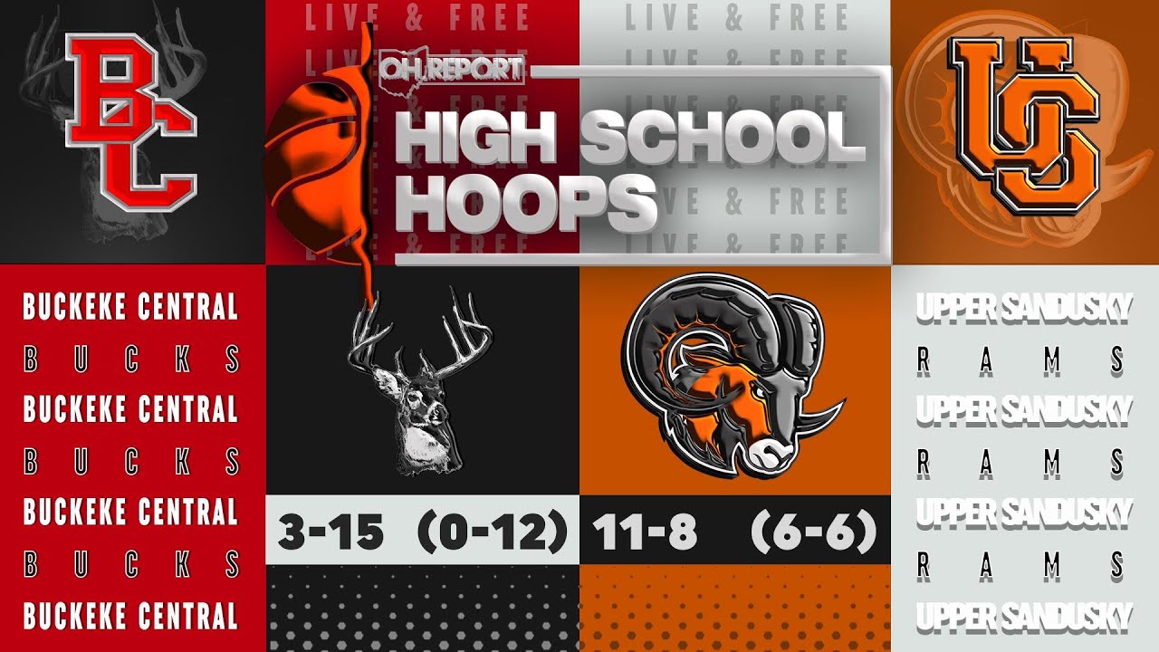 Buckeye Central at Upper Sandusky Boys High School Basketball - YouTube
