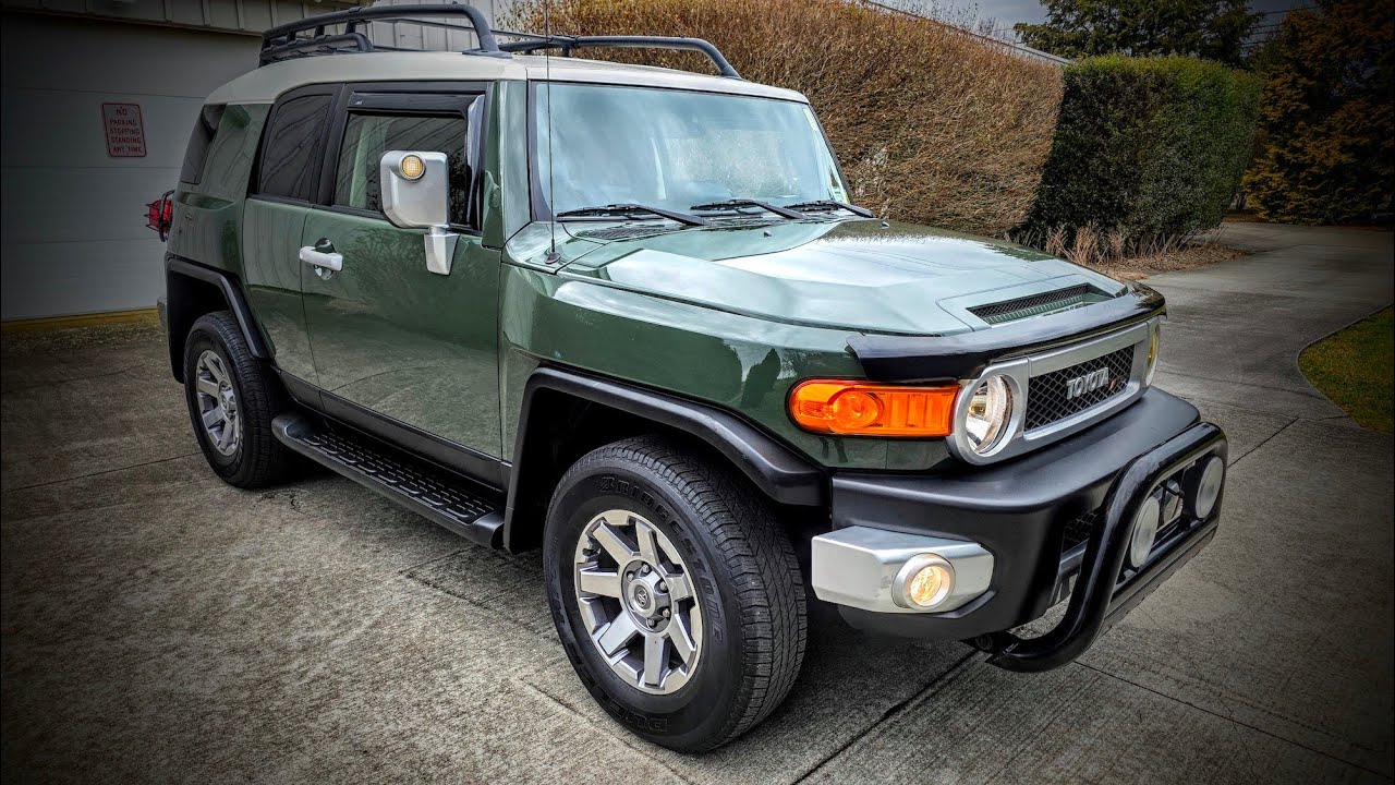 Low Mileage 2014 Toyota JF Cruiser For Sale~30k Miles~Army Green ...