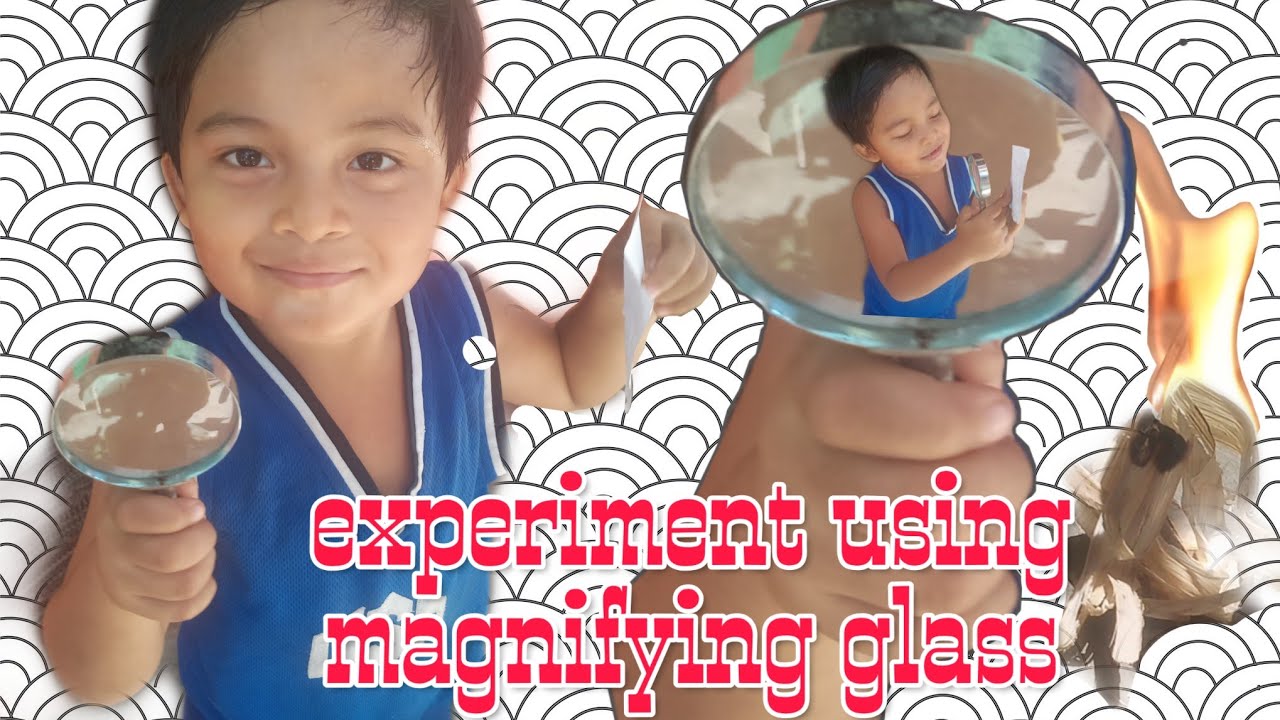 Experiment using magnifying glass/zhedy channel - YouTube