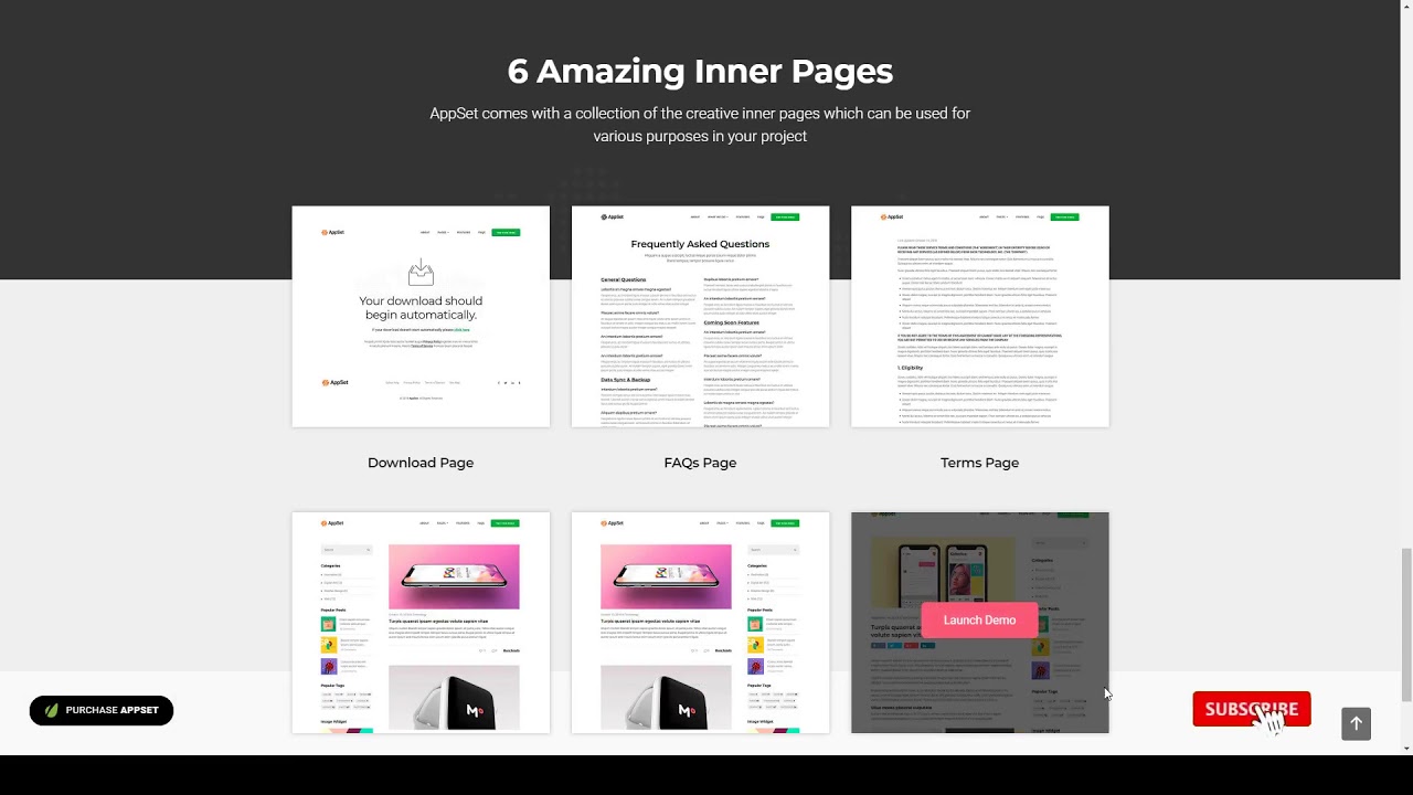 Hashimoto App Landing WordPress Theme App App Landing Template YouTube hashimoto-app-landing-wordpress-theme-app-app-landing-template-youtube