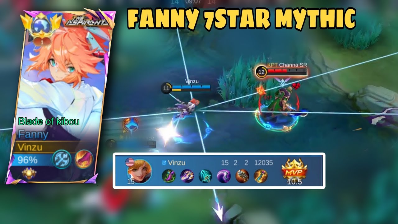 FANNY SOLO RANK NORMAL MYTHIC MEET ALUCARD | MLBB | FANNY | VINZU - YouTube