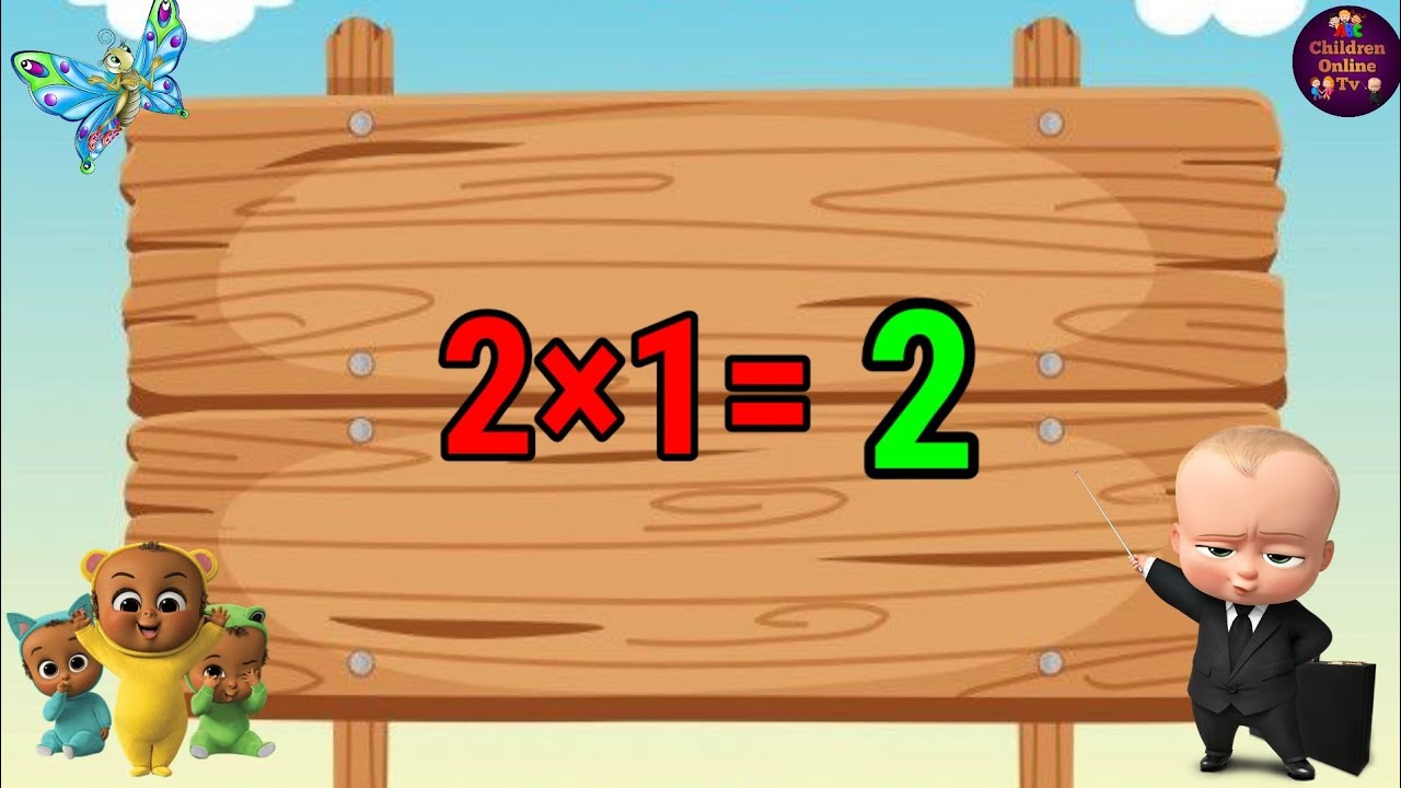 2 ka table | Table of 2 | 2 ka pahada | learn multiplication of two ...