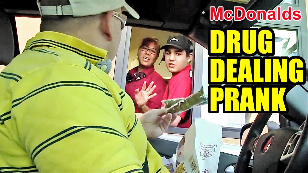 McDonalds Drug Dealing Prank - YouTube