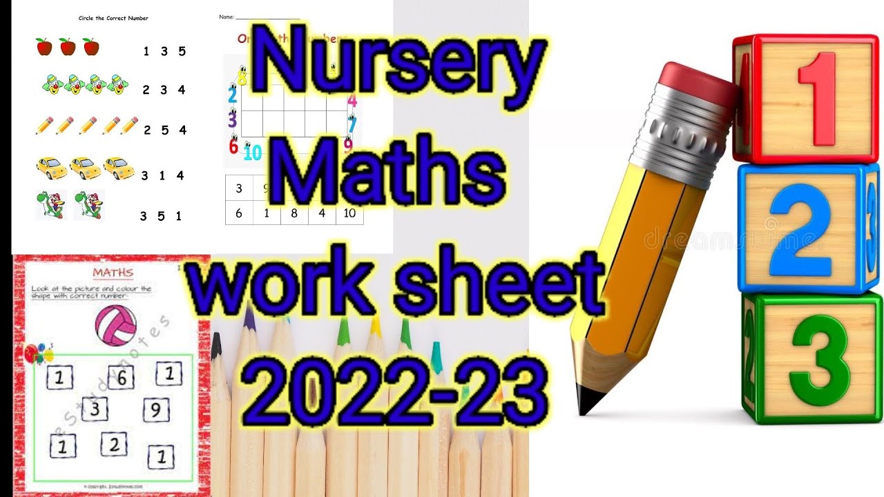Nursery Class Maths Worksheet Latest Syllabus Math Work Sheet 2022 nursery-class-maths-worksheet-latest-syllabus-math-work-sheet-2022