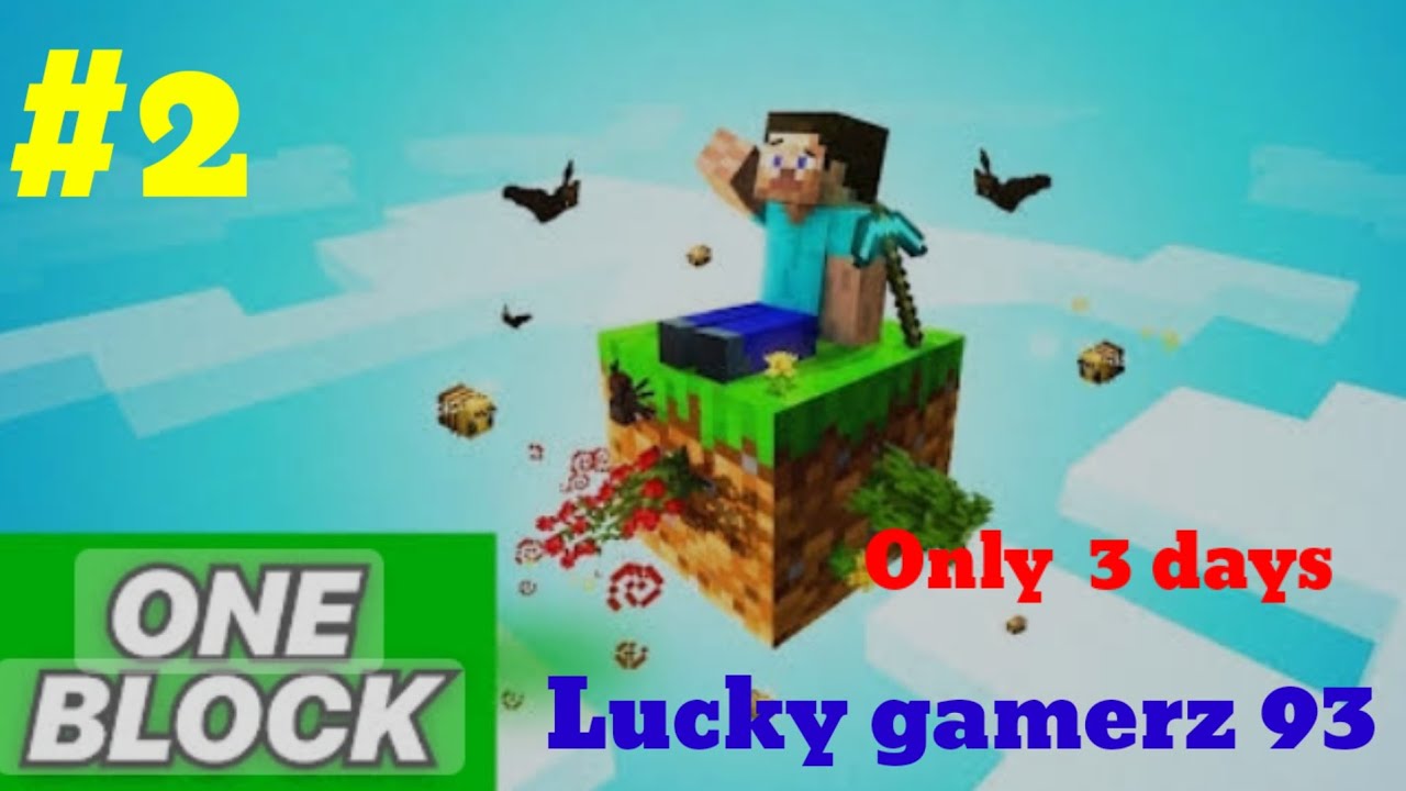 I am continue My one block series Minecraft java edition - YouTube