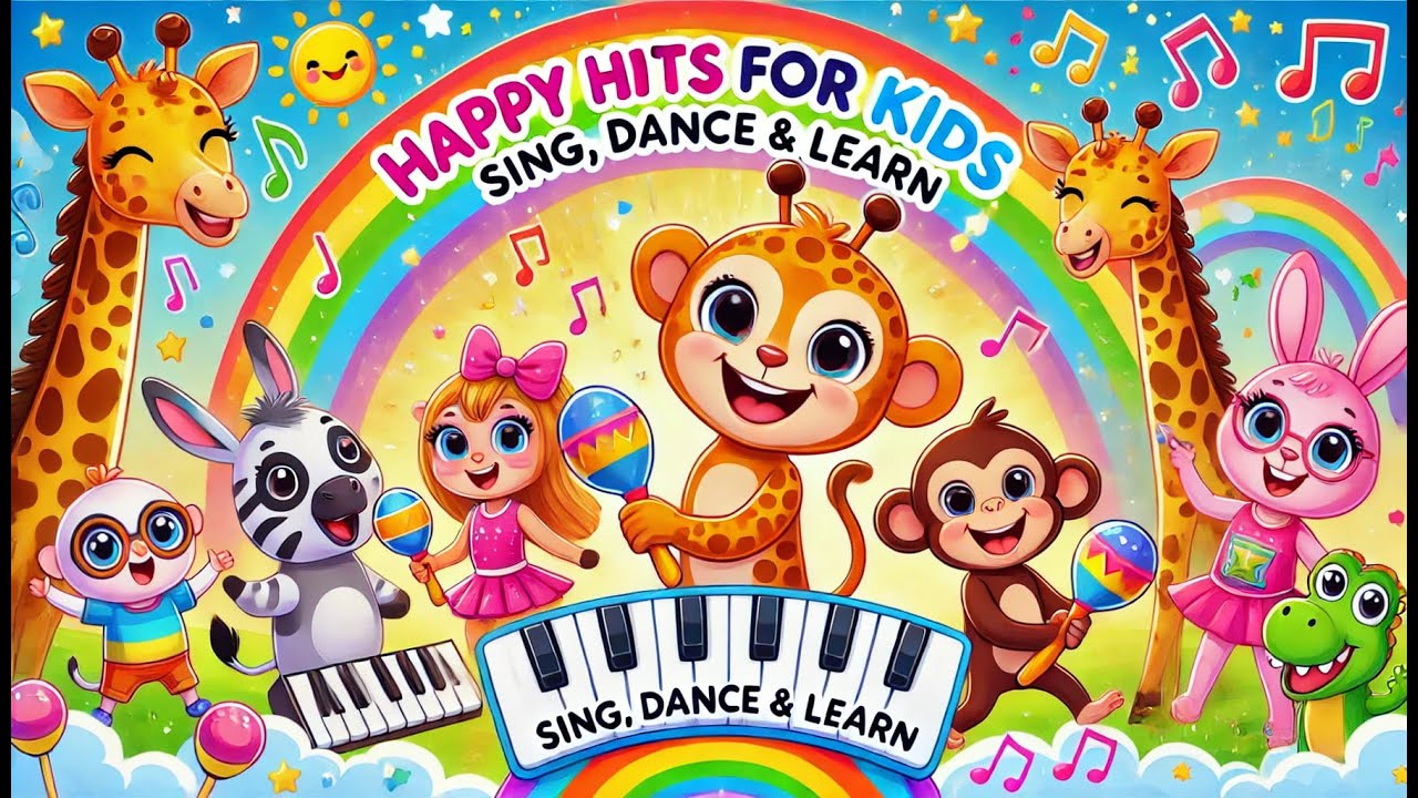 Happy Hits for Kids: Sing, Dance & Learn | Nursery Rhymes - YouTube