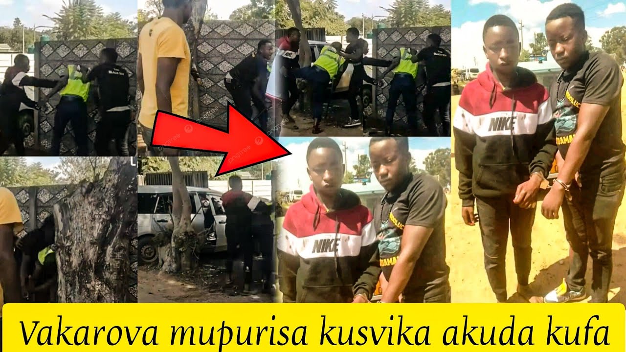 Vakomana vekurova mupurisa zvinhu zviye zvazovaomera manje 😨 - YouTube