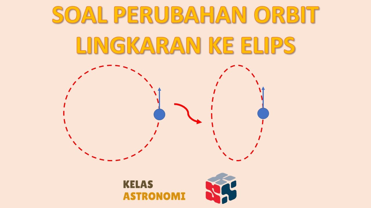 Soal Perubahan Orbit Lingkaran ke Elips - OSN Astronomi - YouTube