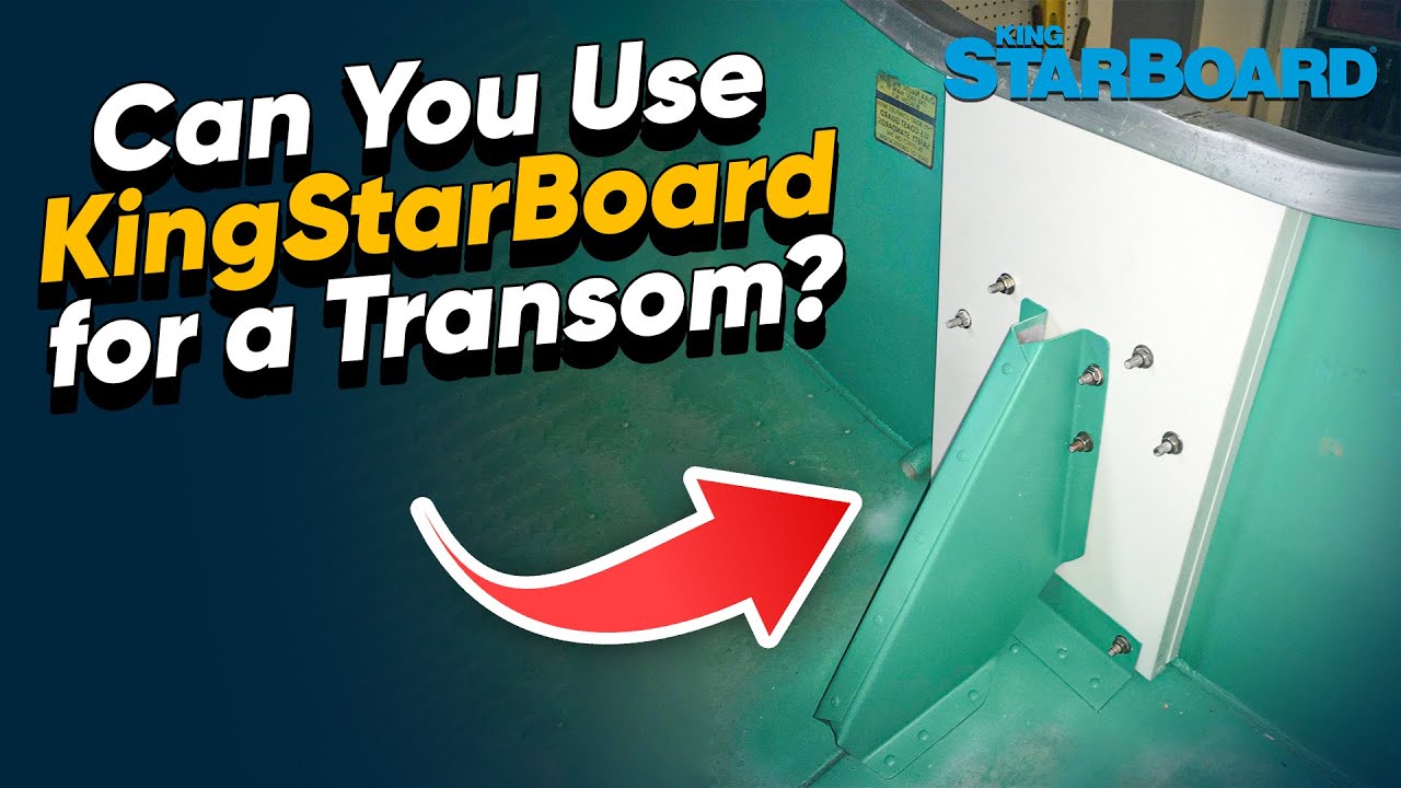 Boat Transom Reinforcement - Will Starboard Work? - YouTube