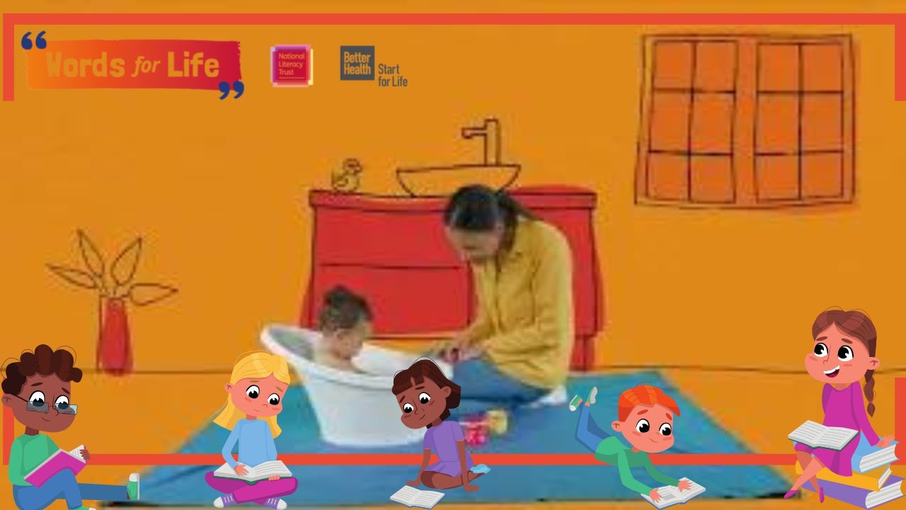 Bath time fun - Words for Life, Better Health Start for Life - YouTube