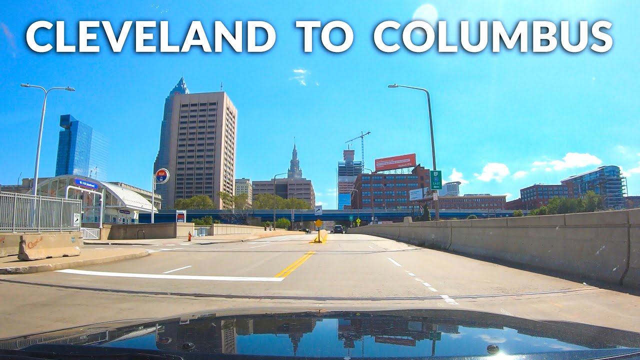 Cleveland to Columbus Ohio - Timelapse Drive 4K - YouTube