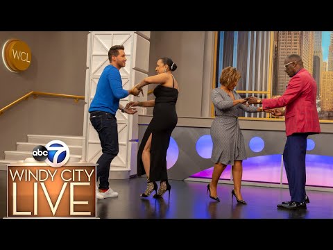Chicago step dance lessons with Linda & Pete Frazier