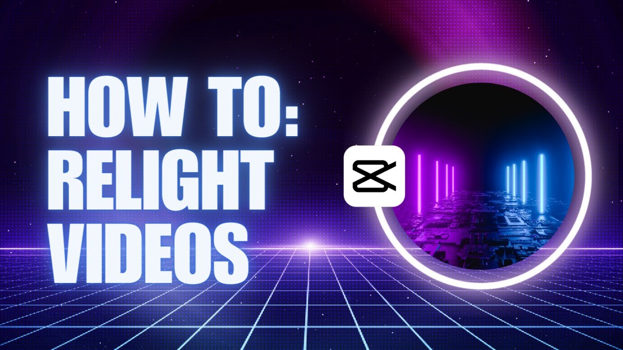 Check Out This New Relight Feature On CapCut PC! How You Can Add Light To Your Dark Videos ...